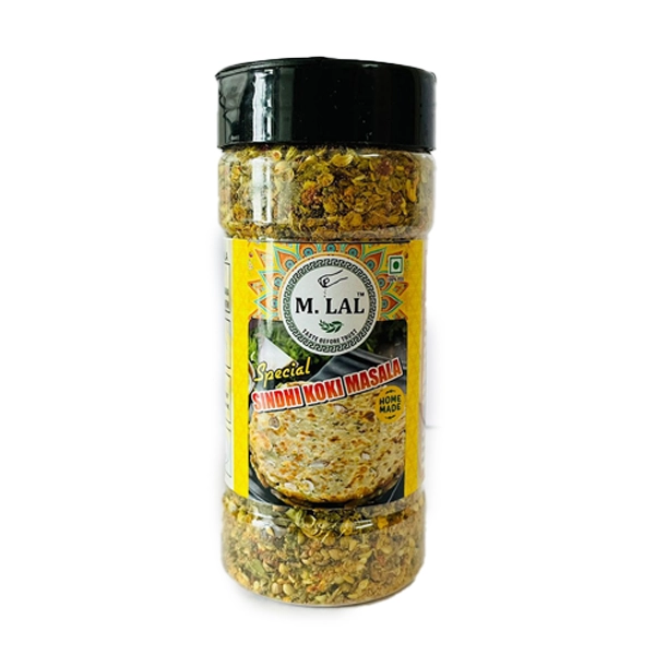 M.LAL Sindhi Koki Masala 125gm- Home Made (Pack of 20) - Rolloverstock